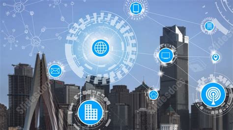 Best Mobile Network Powerpoint Background For Presentation