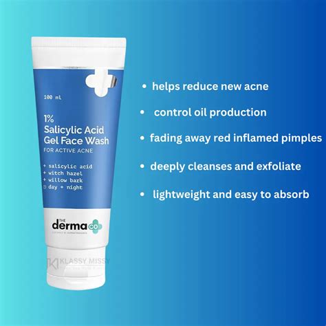 The Derma Co 1 Salicylic Acid Gel Face Wash 100ml