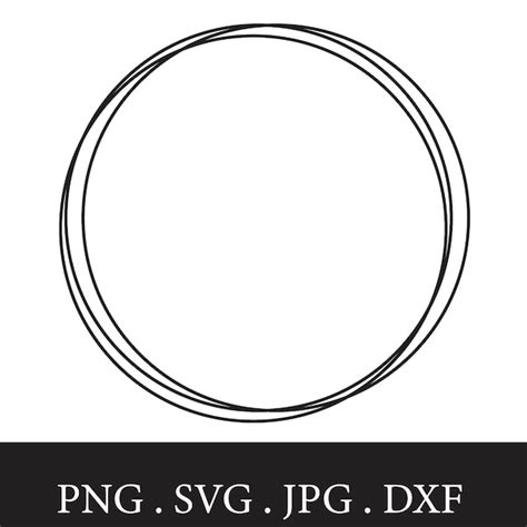 Svg Circular Border Etsy