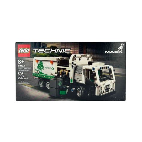 Lego Technic Mack Lr Electric Garbage Truck Building Set 42167