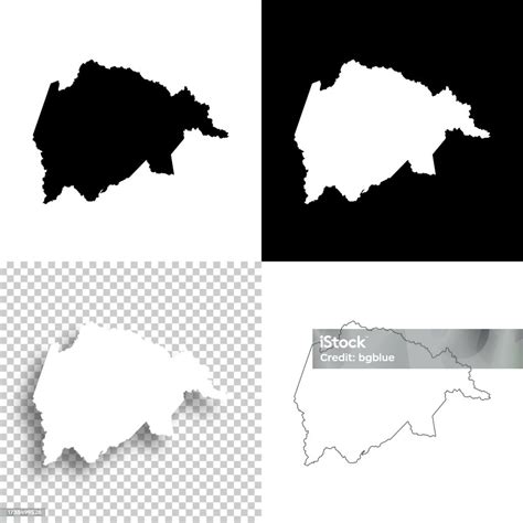 켄터키주 브리딧 카운티 디자인을 위한 지도 공백 흰색 및 검은색 배경 개체 그룹에 대한 스톡 벡터 아트 및 기타 이미지 개체