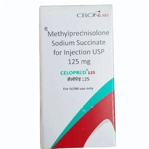 125mg Celopred Methyl Prednisole Sodium Succinate Injection At ₹ 83248