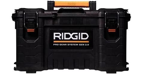 Ridgid Pro Gear System In Modular Tool Box Storage Black Price