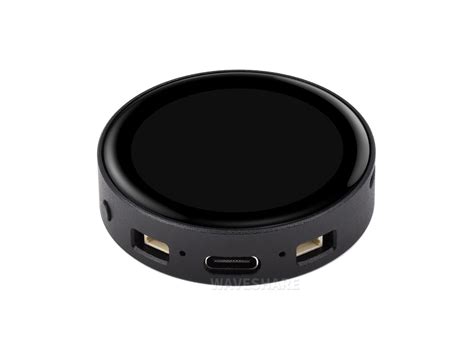 Esp32 S3 143 寸 Amoled 触摸屏开发板 466×466 像素 Qspi接口 圆形屏 板载加速度陀螺仪imu传感器 Rtc芯片 选配cnc金属外壳