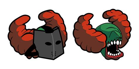 Friday Night Funkin Tricky The Clown Cursor Scary FNF Cursor Sweezy