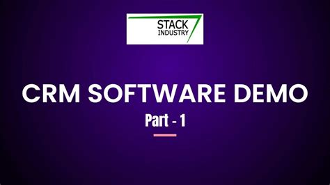 Crm Software Demo Part 1 Managing Leads Appointments And Follow Ups Youtube