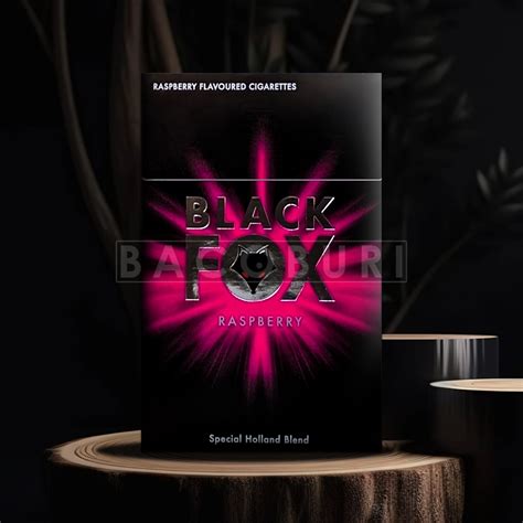 Black Fox Raspberry รสราสเบอรี่ หวานนุ่มติดปาก Bacoburi