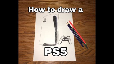 How To Draw A PS5 With Remote YouTube
