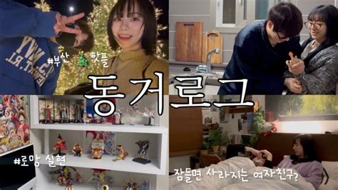 동거커플 밤만되면 사라지는 여자친구🤫 오타쿠 커플의 피규어 로망실현 부산 크리스마스 핫플 트리 숲🎄 여름에 보냈던