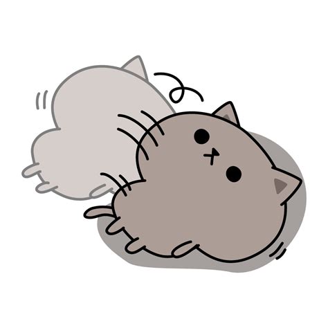 ごろごろ 五月病にゃんこのフリーイラスト Decorすとっく かわいいフリーイラスト素材サイト