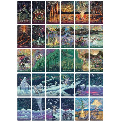Cosma Visions Oracle Deck By James R Eads Free Shipping Tarot Stack