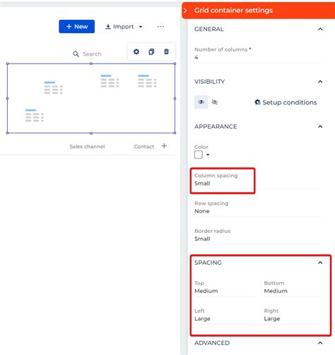 Make List Columns Take All List Width Community Creatio