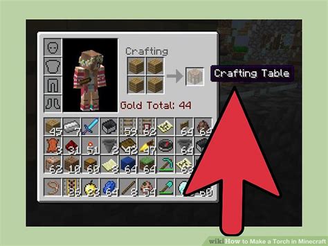 How To Make A Torch In Minecraft With Pictures WikiHow