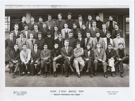 Photo De Classe Philo 1 De 1966 Lycee Marcel Roby Copains Davant