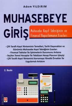 Muhasebeye Giriş Adem Yıldırım Kitap