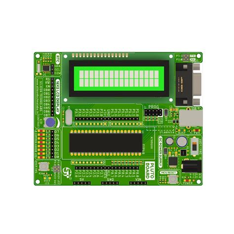 Atmel 8051 Pluto Board Silicon Technolabs