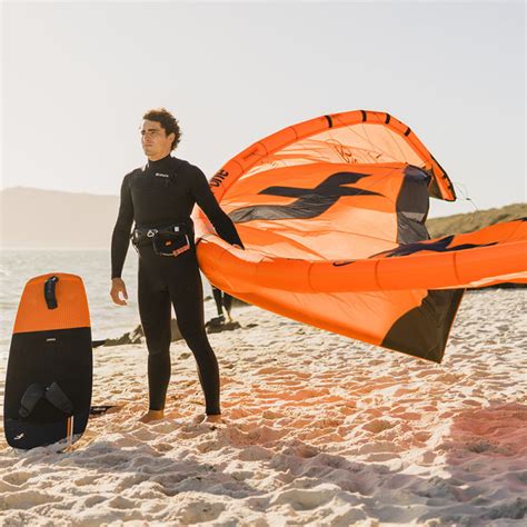 Aile Kitesurf F One Breeze V Flame Onyx En Stock Au Meilleur Prix Aile De Kite Boudin