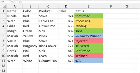 How To Count Highlighted Cells
