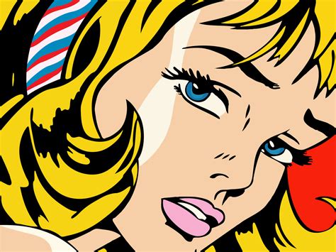 Ribbon Girl Roy Lichtenstein By Fernando Moran On Deviantart