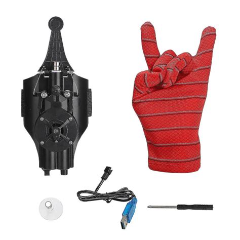 Spider Man Handske Web Shooter Dart Blaster Launcher Legetøj Spider