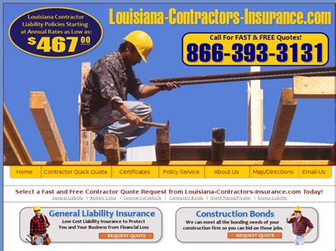 Louisiana Contractors Liability Insurance First Metro Agency And