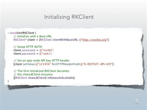 Restfull With Restkit
