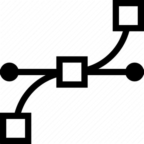 Anchor Bezier Curve Draw Illustration Illustrator Icon