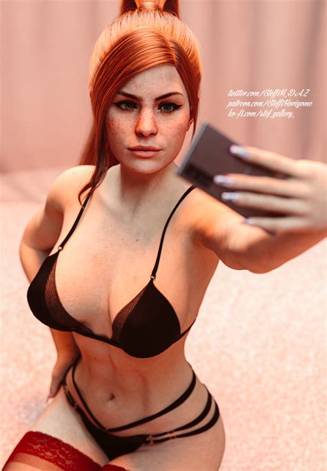 Rule 34 1girls 3d 3d Artwork Abs Aloy Alternate Hairstyle Bare Arms Bare Midriff Bare