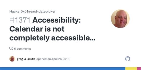 accessibility calendar is not completely accessible with keyboard