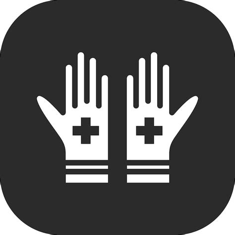 Premium Vector Medical Gloves Vector Icon Illustration Of Medicine I