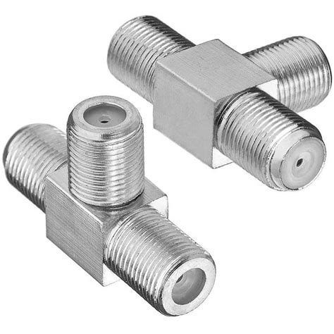 F Type Splitter Way F Type Female To Female Coaxial Connector