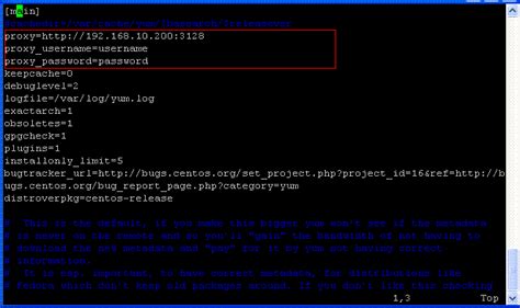 Yum With Proxy Server Fedora Centos And Redhat ~ Servercomputing