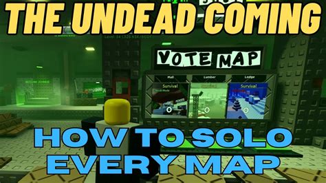 Roblox The Undead Coming Armageddon How To Grind Every Map Solo