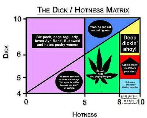 The Hotter The Dude The Bigger The Jerk A Matrix For All Women