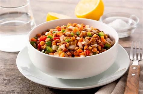 Ensalada de Lentejas y Atún Delicia Nutritiva y Sabrosa