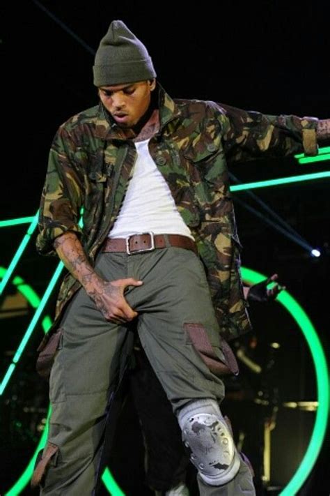 Chris Brown Big Bulge