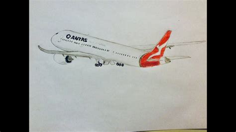 Lets Draw The Qantas Youtube
