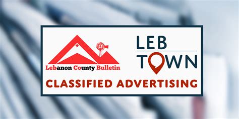 Purchase Classified Advertising In Lebtown Lebtown