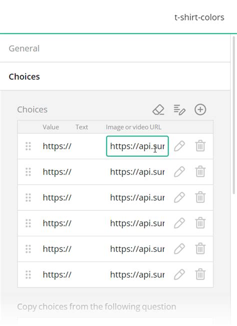 order form template for react app