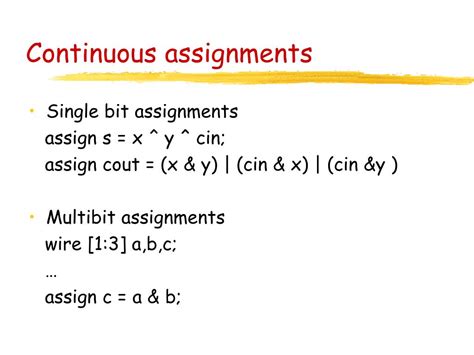 ppt verilog ii cpsc 321 powerpoint presentation free download id