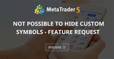 Not Possible To Hide Custom Symbols Feature Request Symbols