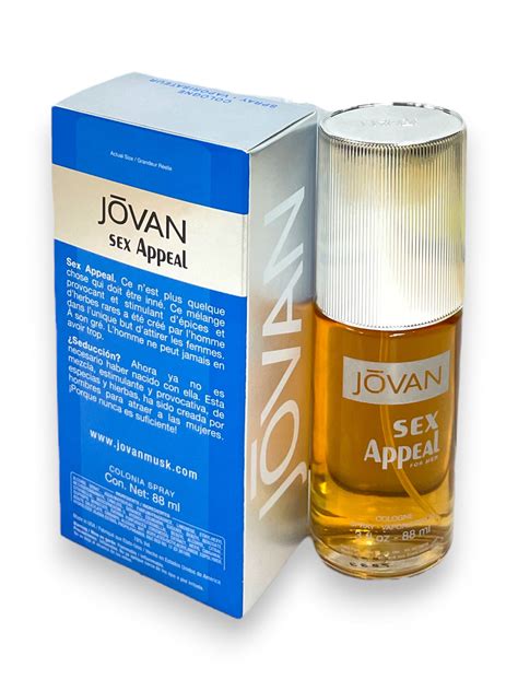 Jovan Sex Appeal For Men Cologne Spray 3fl Oz 88ml Glam Cosmetics