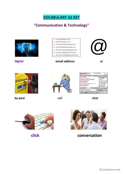 634 Technology English ESL Worksheets Pdf Doc