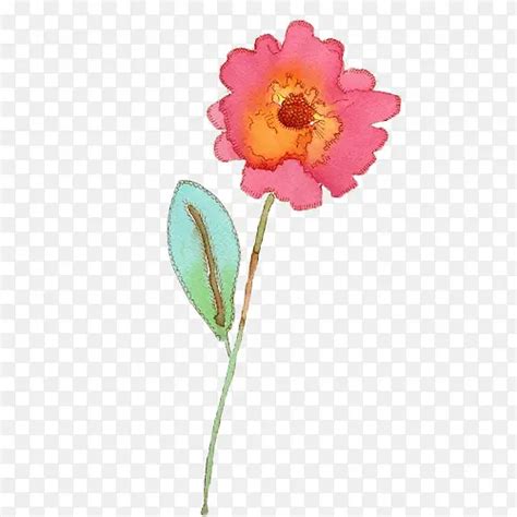 花朵彩绘花朵红色花朵装饰PNG图片素材下载 图片编号qxodwzdr 免抠素材网