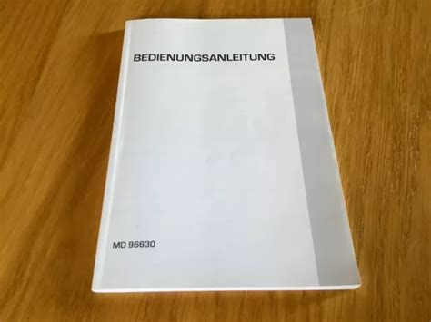Bedienungsanleitung Notebook Medion Md 96630 Eur 1 00 Picclick De