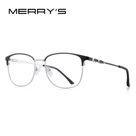 Merrys Women Retro Cat Eye Glasses Frame Ladies Ey Grandado