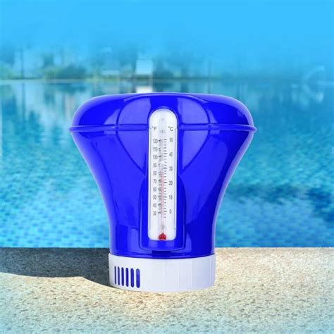 Diffuseur Chlore Piscine Avec Thermomètre Flotteur Piscine Chlore