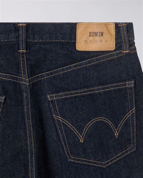 Edwin Regular Straight Jeans Blue Rinsed Edwin Europe
