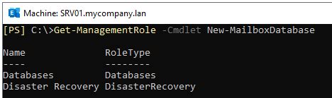 How To Use New Mailboxdatabase Command Collaboration Spiceworks