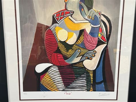 Just Added Pablo Picasso Limited Edition Facsimile Plate Signed Print